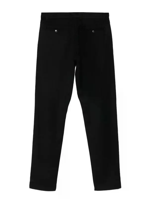 Canali Drawstring Trousers - Black