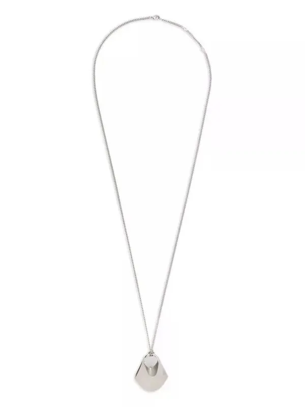 Khaite Small Lotus Chain Pendant Necklace - Silver