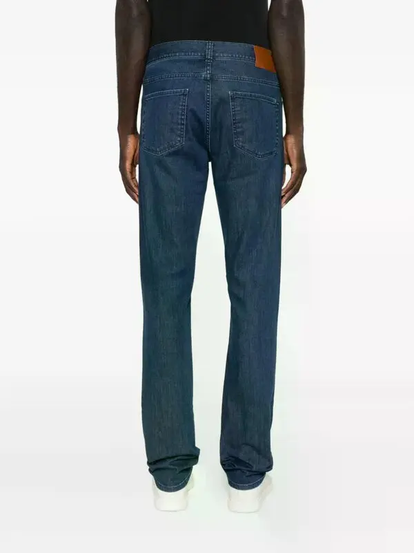 Canali Five-pocket Straight-leg Jeans