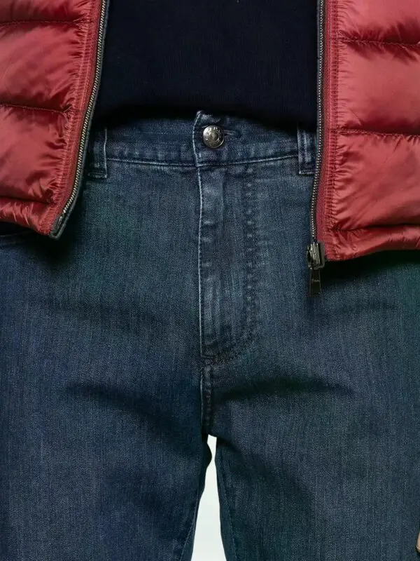 Canali Five-pocket Straight-leg Jeans