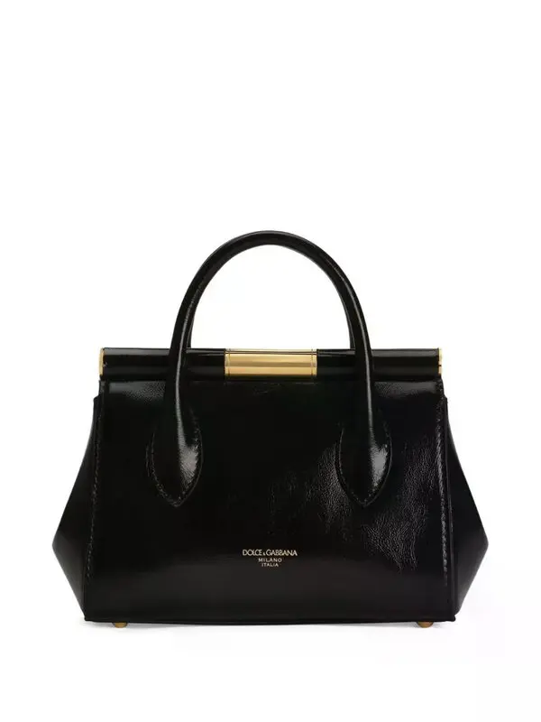 Dolce & Gabbana Charm-detail Tote Bag - Black