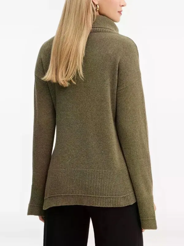 SIMONA CORSELLINI Turtleneck Sweater - Green