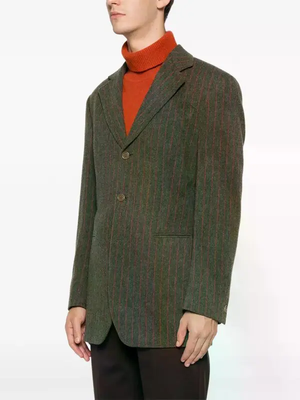 ROMEO GIGLI 1990s Pinstriped Blazer