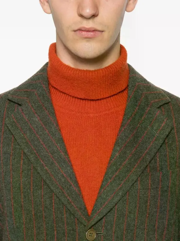 ROMEO GIGLI 1990s Pinstriped Blazer
