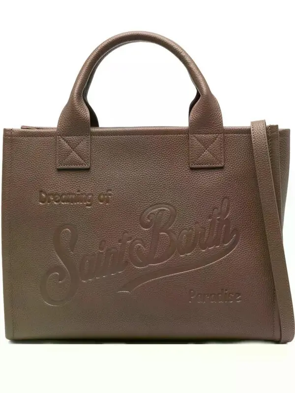 MC2 SAINT BARTH Vanity Tote Bag - Brown