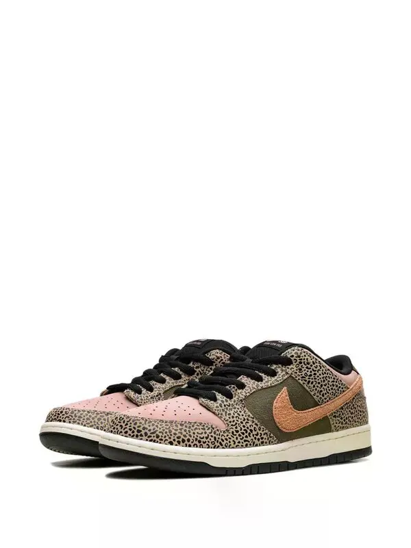 Nike X Arts-rec Animal-print Dunk Sneakers - Neutrals