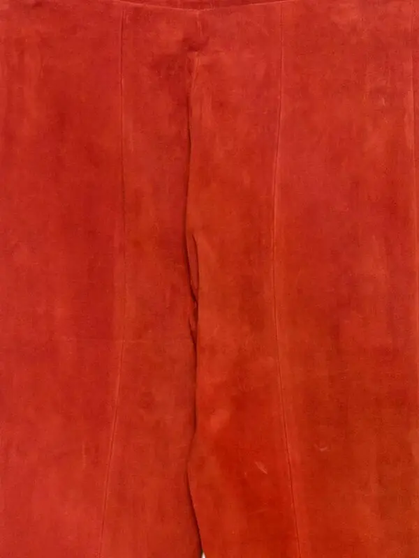 Stouls Panelled Flared Trousers - Orange