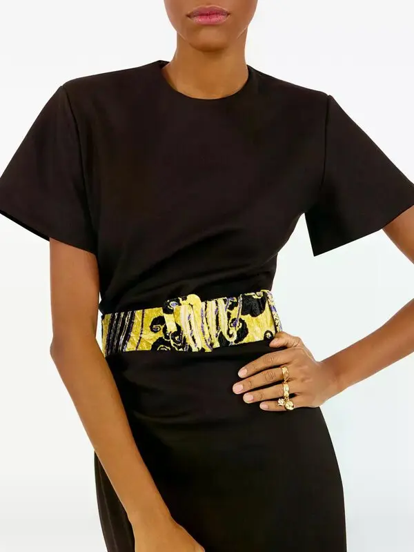 La DoubleJ Patterned Buckle Belt