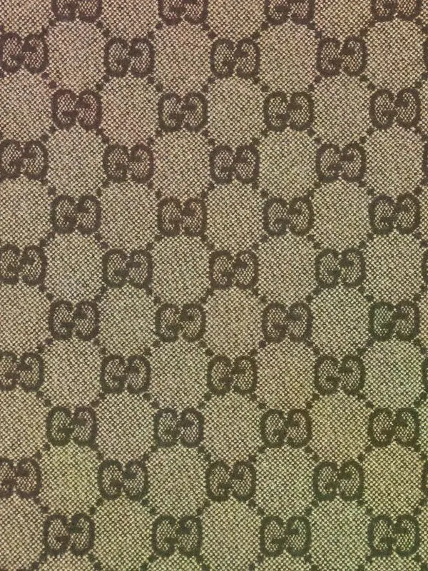 Gucci Monogram Fringed-trim Scarf