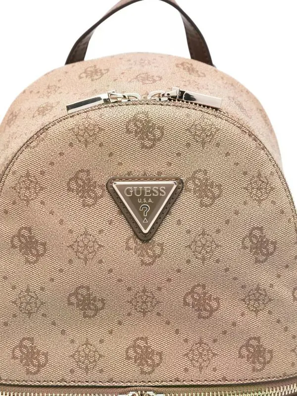 Guess Monogram Backpack - Brown