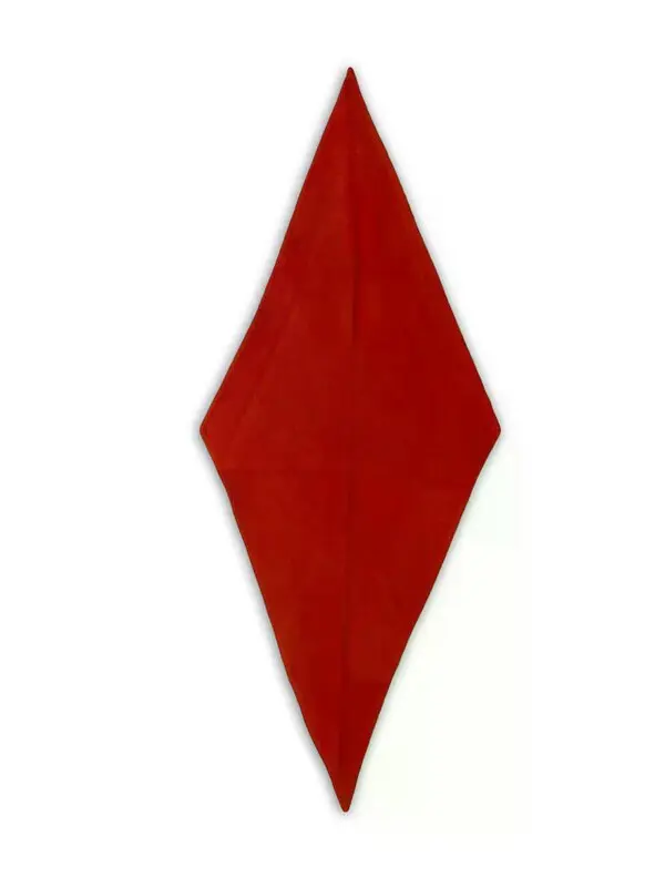 RIER Fleece Scarf - Orange