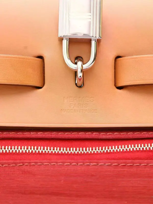 Hermès Herbag Removable-strap Handbag - Pink
