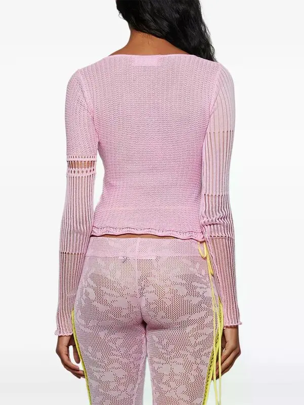 ROBERTA EINER Kat Lace-up Top