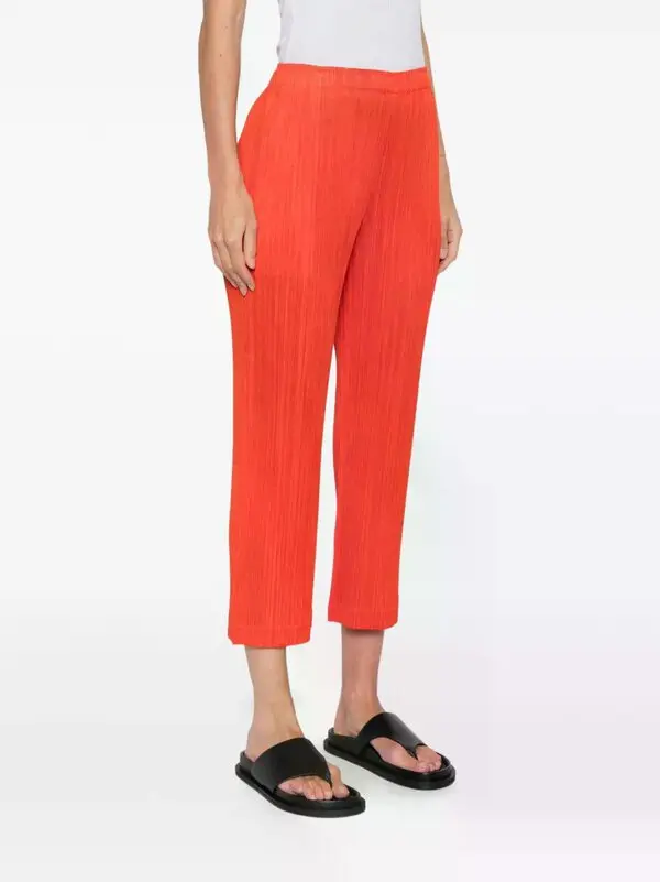 Issey Miyake Pleated Straight Trousers
