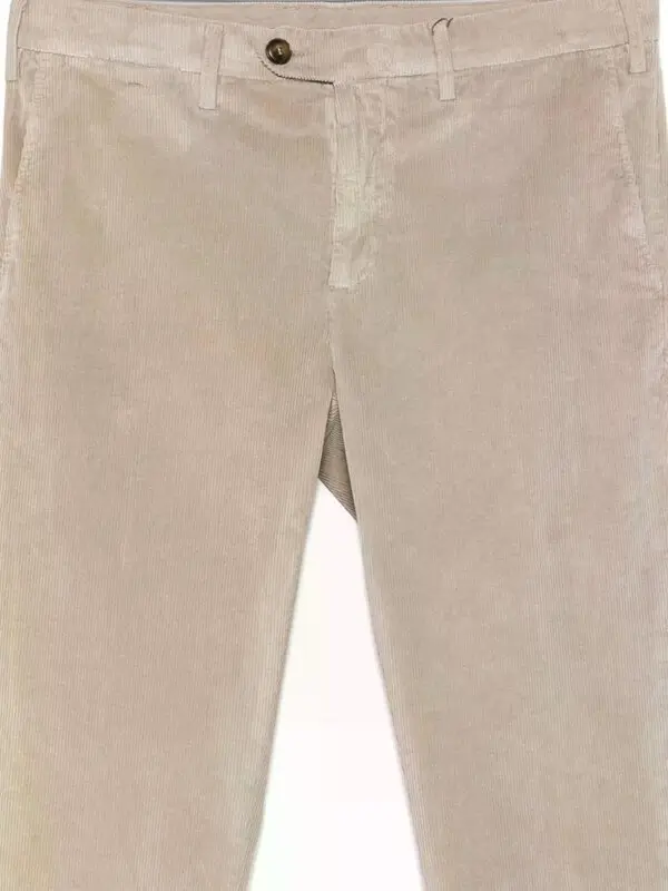 Canali Corduroy Trousers - Neutrals