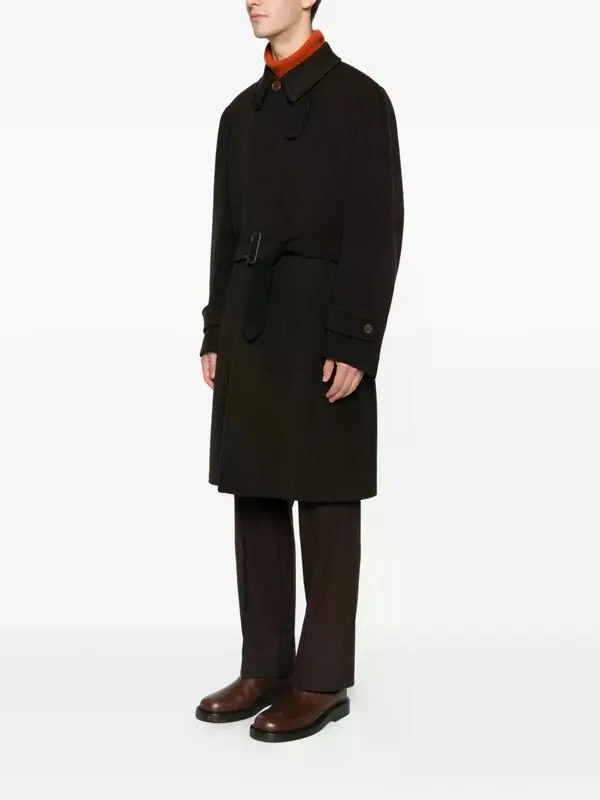 ROMEO GIGLI Single-breasted Belted Coat