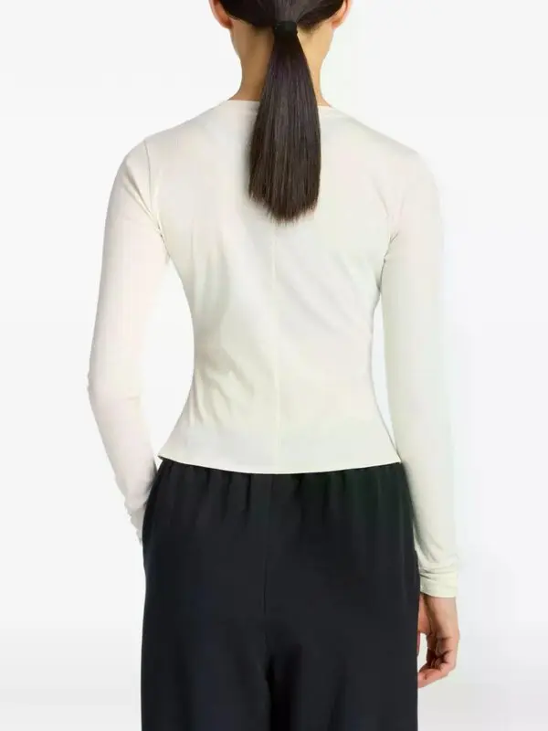 NEW BALANCE Ribbed-knit Long-sleeve T-shirt