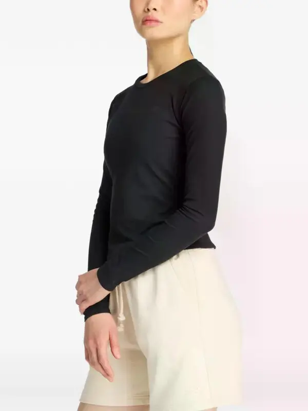 NEW BALANCE Ribbed Knit Long-sleeve T-shirt