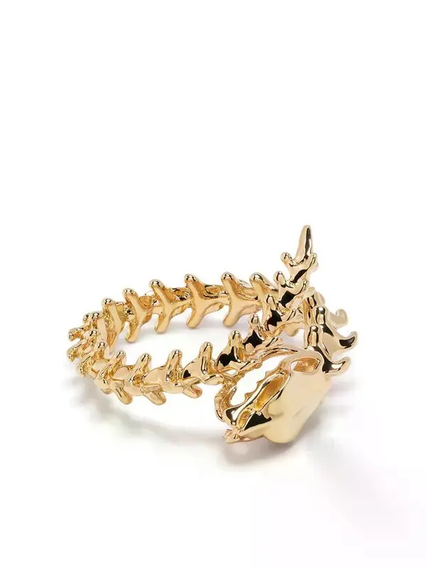 SHAUN LEANE Serpent Trace Wrap Ring - Gold