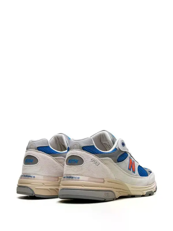 NEW BALANCE X Kith 993 "knicks Pack" Home Lace-up Sneakers - Grey