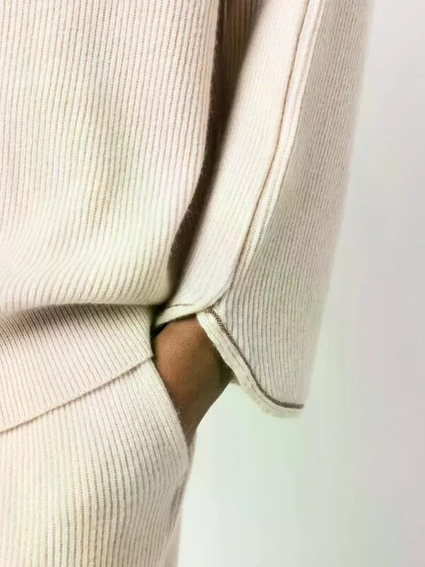 Brunello Cucinelli Monilli-detail Cashmere Jumper
