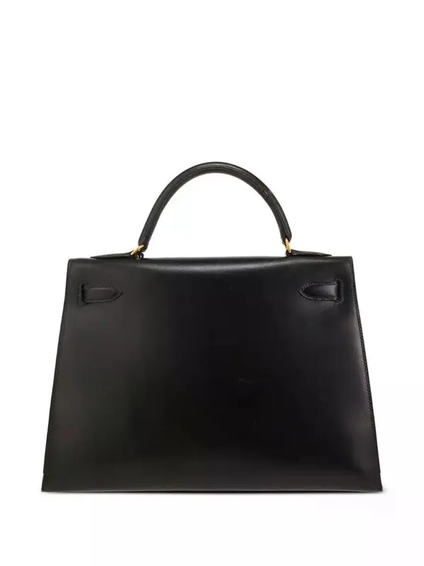 Hermès 1993 Kelly 32 Removable-handle Handbag - Black