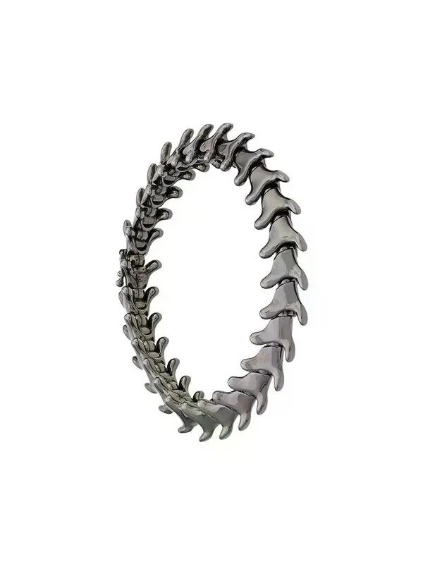 SHAUN LEANE Serpents Trace Wide Bracelet - Silver