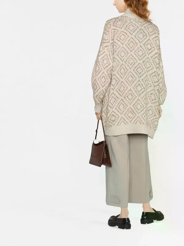 Brunello Cucinelli Jacquard-knit Cardigan