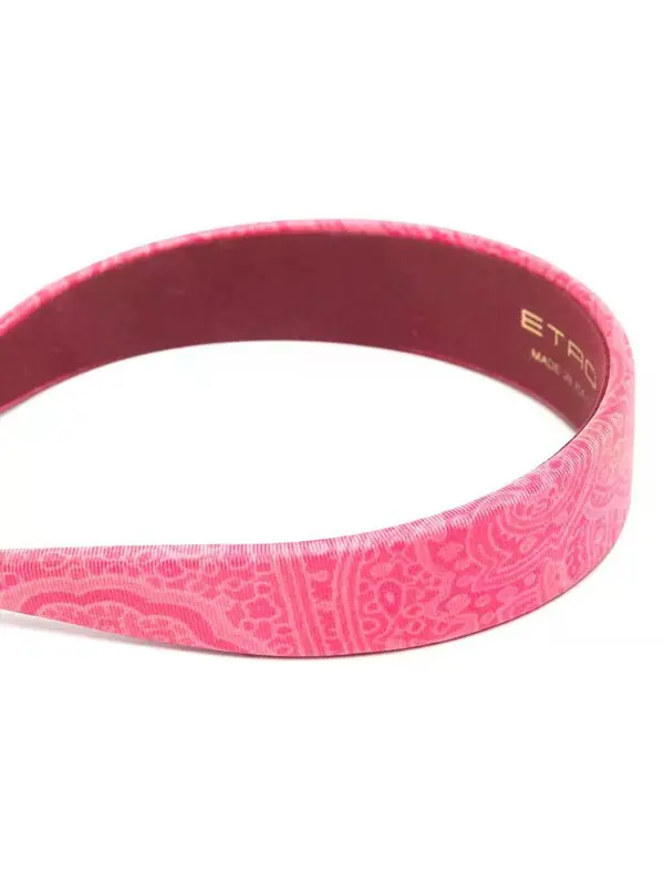 Etro Paisley Button Hair Accessory