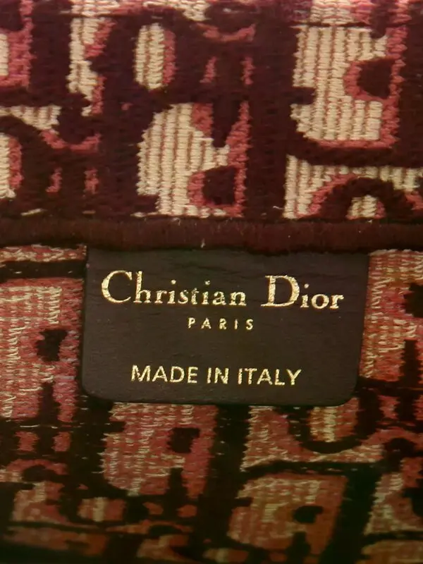 Dior Oblique Book Tote - Red
