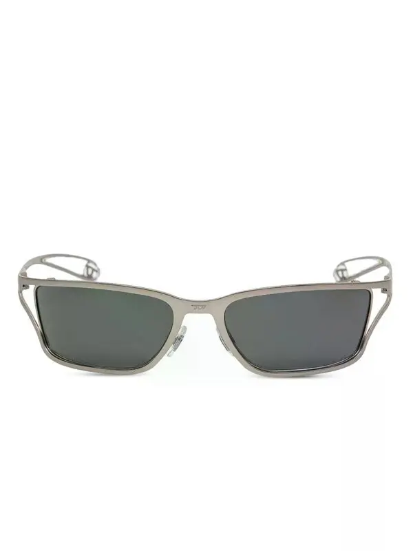 DIESEL® Rectangle-frame Sunglasses - Silver