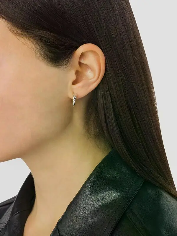 SHAUN LEANE Thorned Mini Hoop Earrings