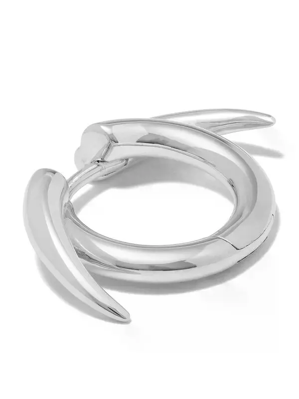 SHAUN LEANE Thorned Mini Hoop Earrings