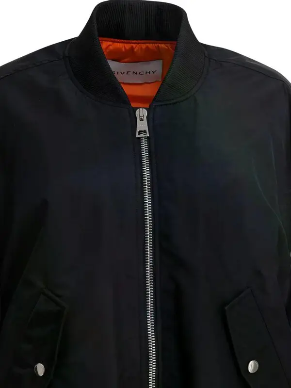 Givenchy Cocoon Cropped Bomber Jacket
