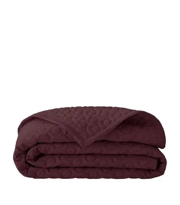 ALEXANDRE TURPAULT Poesie Bedspread - Purple