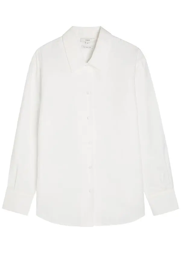 Vince Covered Button Woven Shirt