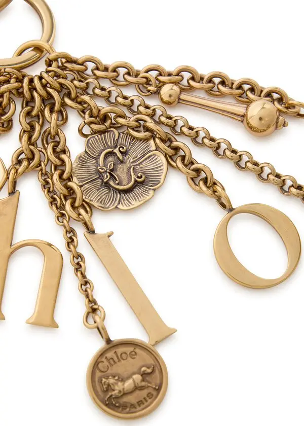 Chloé Symbols Logo Bag Charm