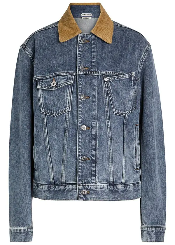 JW Anderson Corduroy Collar Jacket - Denim