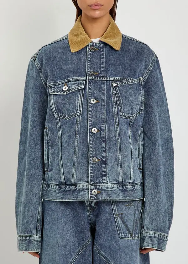 JW Anderson Corduroy Collar Jacket - Denim