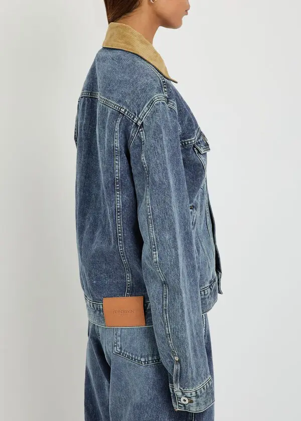 JW Anderson Corduroy Collar Jacket - Denim