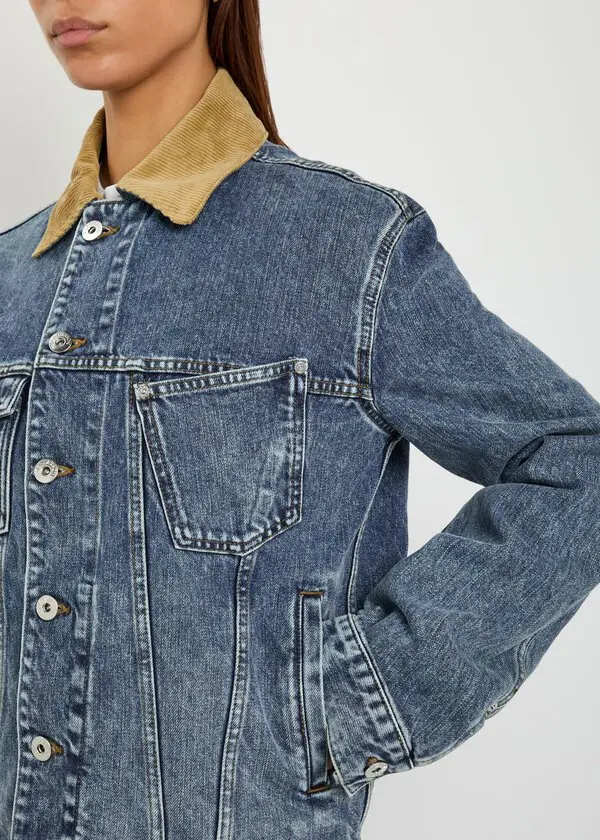JW Anderson Corduroy Collar Jacket - Denim