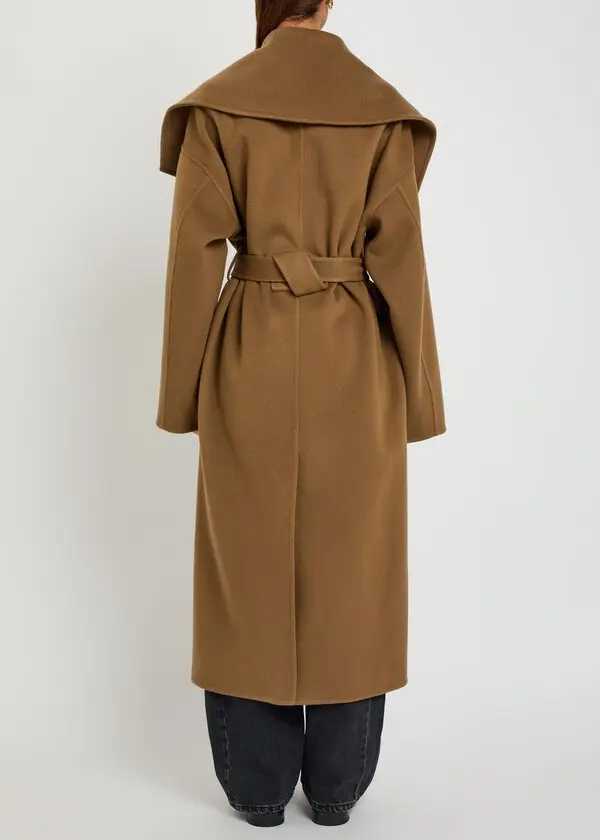 JW Anderson Belted Wool And Cashmere-blend Trench Coat