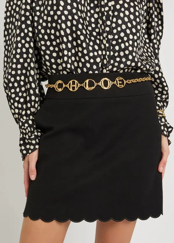 Chloé Script Chain Belt