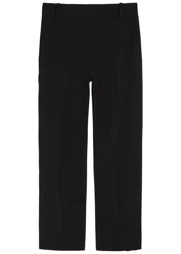 Vince Woven Trousers - Black