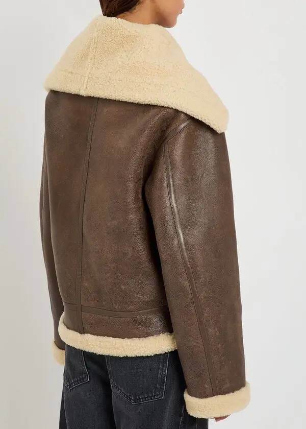 JW Anderson Shearling And Leather Jacket