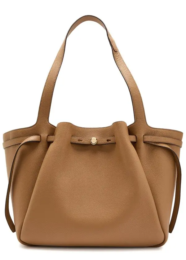 Tory Burch Romy Grained Leather Tote Bag