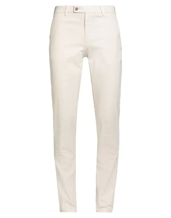 BERWICH Pants Ivory Size Cotton, Elastane