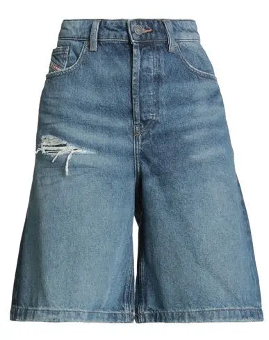 DIESEL® Distressed Denim Bermuda Shorts - Blue