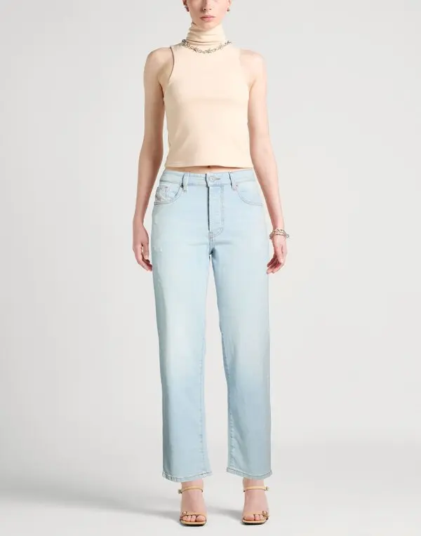 DIESEL® Tapered Jeans In Cotton And Elastane - Blue