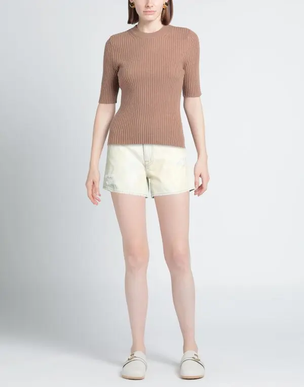 + PEOPLE Denim Shorts With Distressed Details
